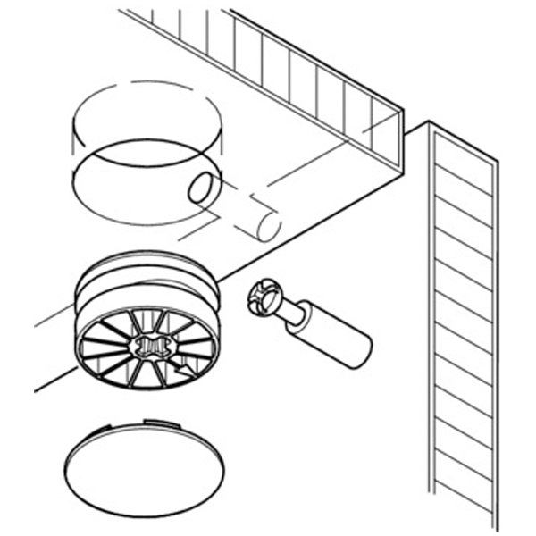 Hafele Maxifix-E Gövde PZ3 18mm (10 Adet), Nikel Kaplama Kampanyalı Fiyatı